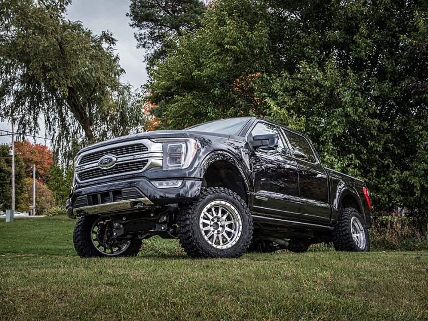 BDS Suspension 1583FSR 2021-2023 Ford F150 4WD 4 inch Fox Snap Ring ...