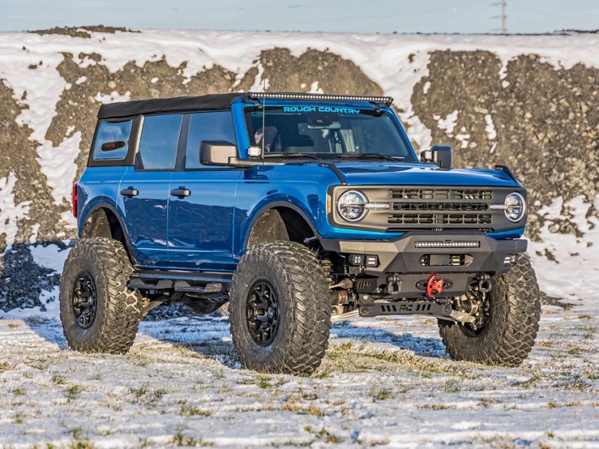 Rough Country 51083 7" 2021-2023 Ford Bronco 4WD (4-Door models) Lift ...