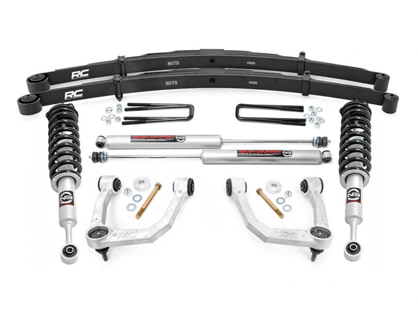 Rough Country 74232 74272 3.5" 2005-2023 Toyota Tacoma 4WD Lift Kit ...