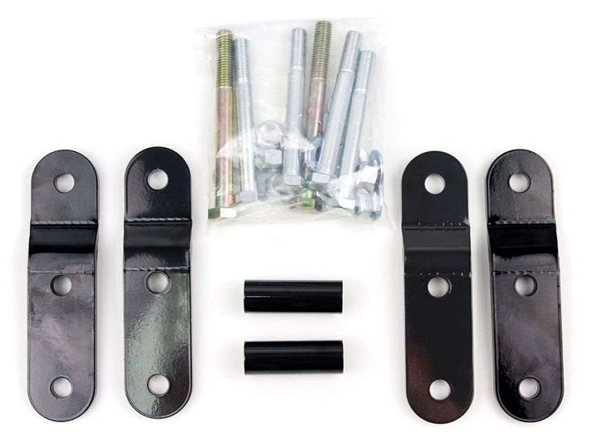 BDS Suspension 128109 Tundra 2007-2021 Toyota 2WD 1" Rear Lift Shackles ...