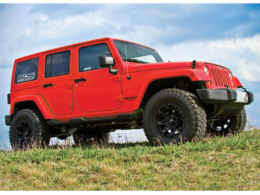 BDS Suspension 1407H 4.5" 2007-2018 Jeep JK (4 door) 4WD Long Arm Lift ...