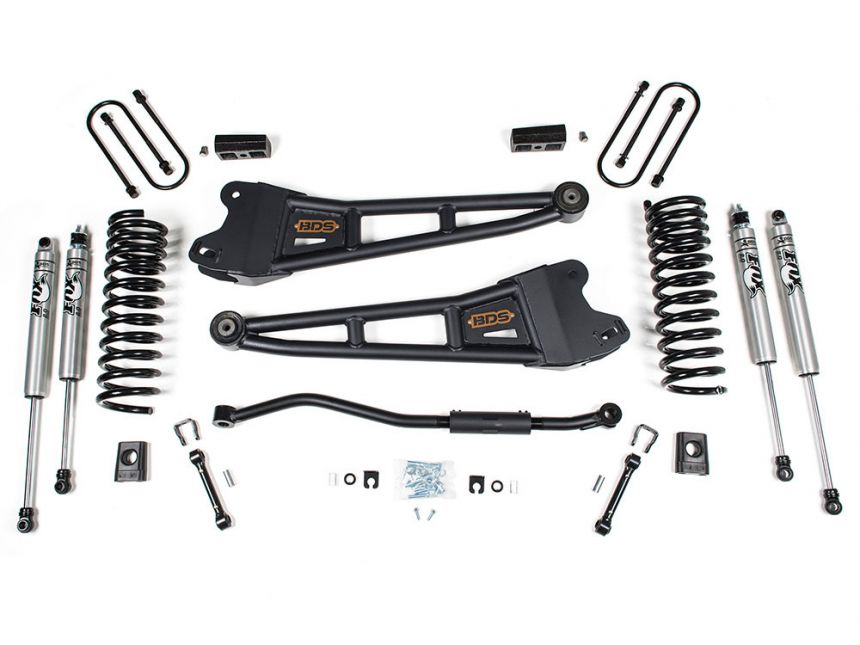 BDS 1654H 3" 2019-2022 Dodge Ram 3500 Diesel 4WD Radius Arm Lift Kit ...