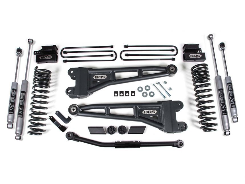 BDS Suspension 1915H 2.5" 2020-2022 Ford F450 4WD Radius Arm Lift Kit ...