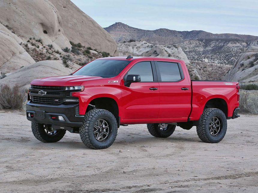 Fabtech K1140DL / K1141DL Chevy Trail Boss 4" Lift Kit with Dirt Logic ...