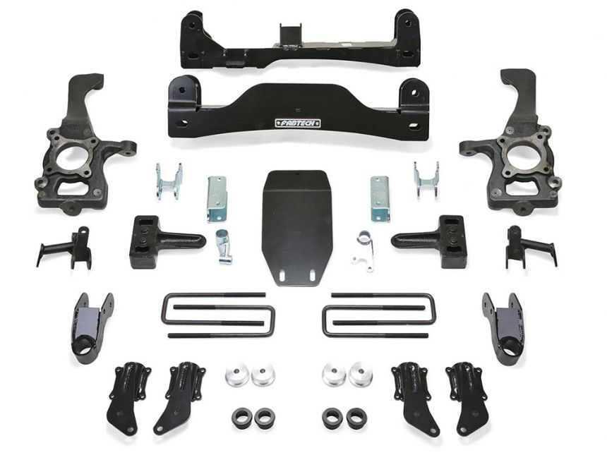 Fabtech K2186 4" 2010-2014 Ford SVT Raptor 4WD Lift Kit System | Jack-It