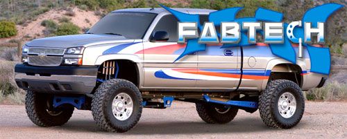 Fabtech K1030DL 8" 2007-2008 Chevy Silverado 3500 4WD Upgraded ...