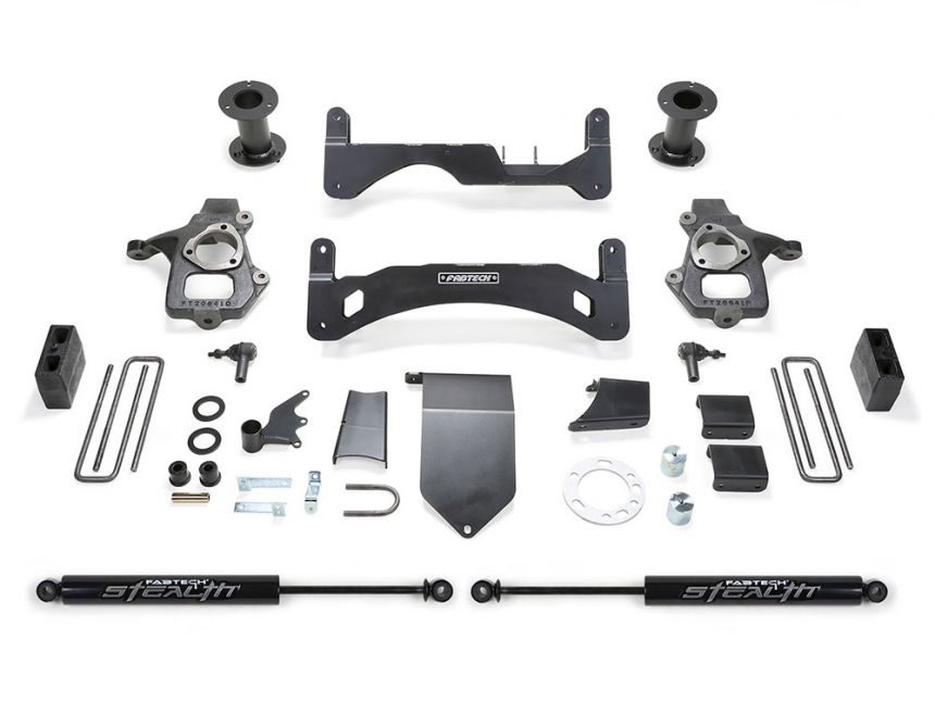 Fabtech K1083 / K1084 Chevy Silverado 1500 Basic GEN II Lift Kit | Jack-It