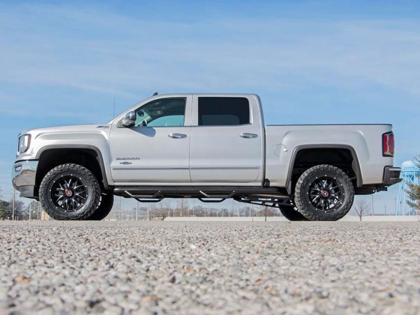 Rough Country 1069 Silverado 1500 2007-2018 Chevy 4WD w/ 0-7.5" Lift ...