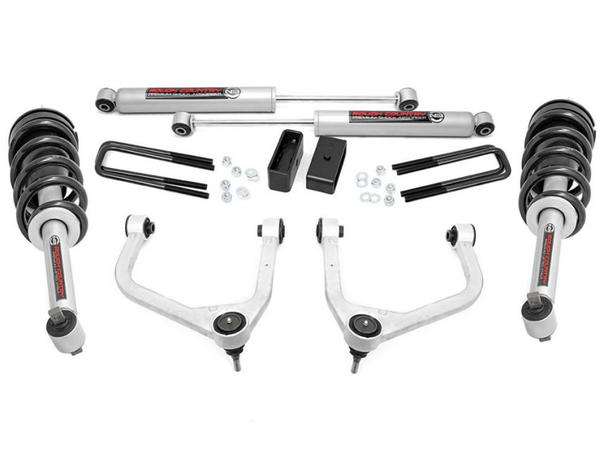 Rough Country 22631 3.5" 2019-2023 GMC Sierra 1500 2WD/4WD Lift Kit ...