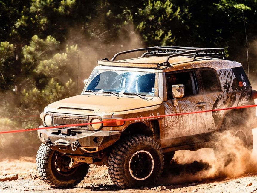 Rough Country 770S 6" 2007-2009 Toyota FJ Cruiser 4WD Lift Kit | Jack-It