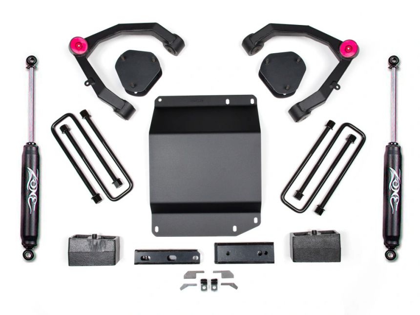 Zone C29 3.5" 2007-2013 Chevy Silverado 1500 4WD Lift Kit | Jack-It