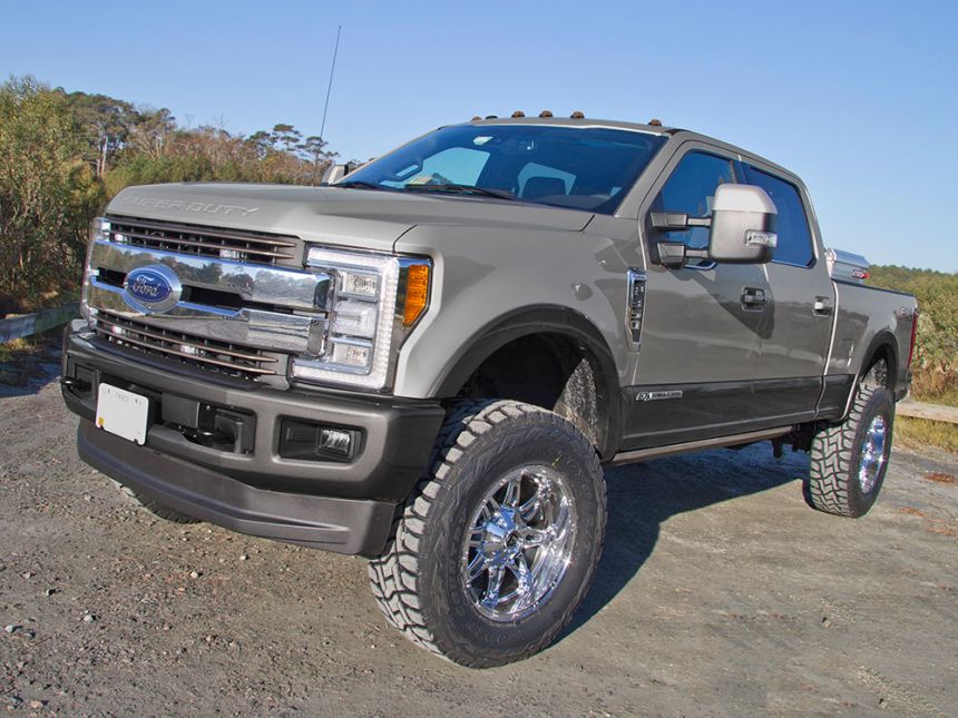 Zone F48 F50 4" 2017-2019 Ford F250 F350 Diesel 4WD Lift Kit | Jack-It