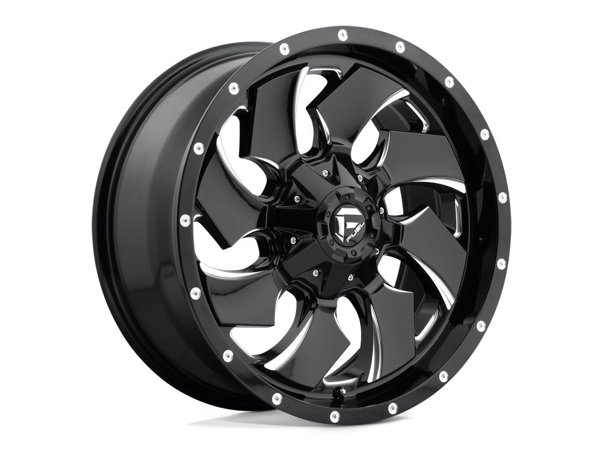 Fuel Wheels Cleaver D574 20X12 with -44mm offset, 4.77" backspacing ...