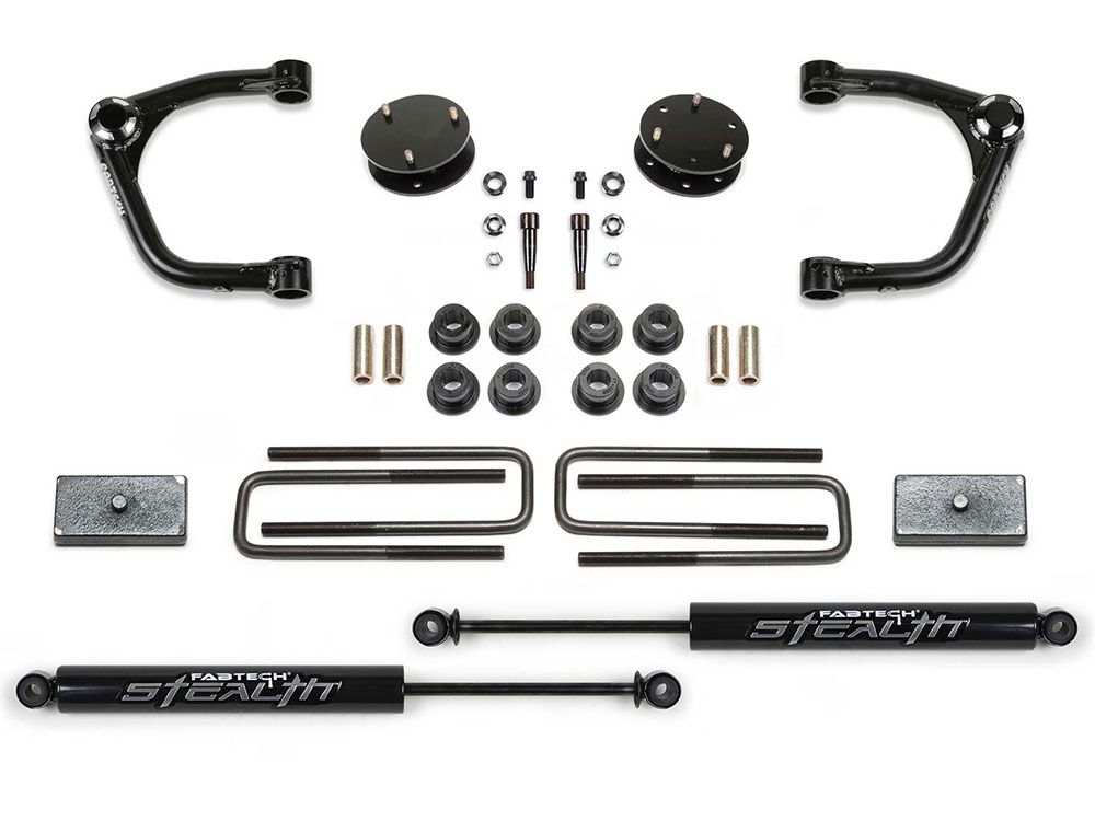 Fabtech K1129 / K1129M GMC Sierra 1500 3" Lift Kit 2019-2024 | Jack-It
