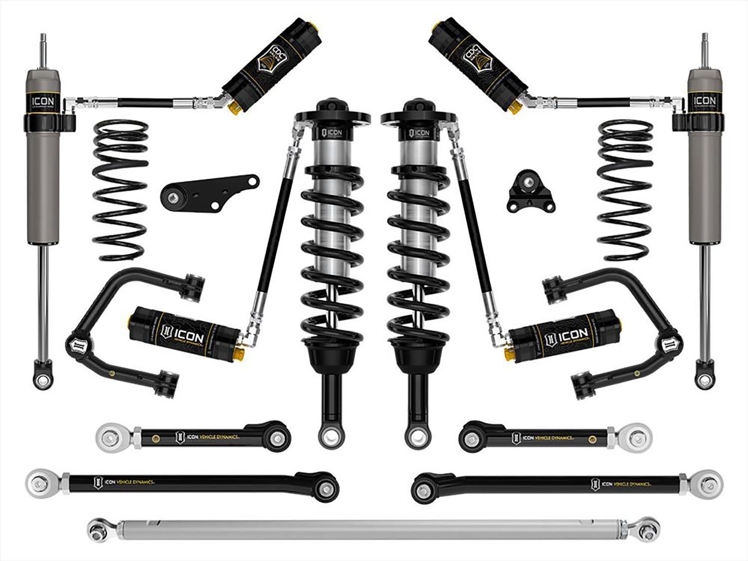 Icon Vehicle Dynamics 2024 Toyota Tacoma Lift Kit w/Billet Upper ...