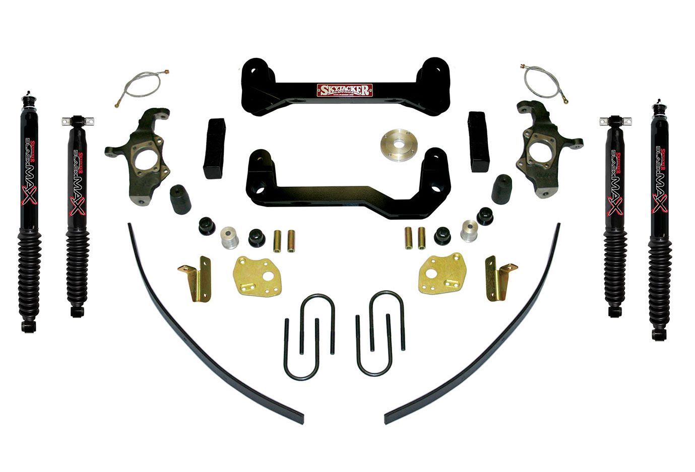 Skyjacker CC409K 4" 2004-2012 Chevy Colorado 4WD Lift Kit w/ rr Add-A ...