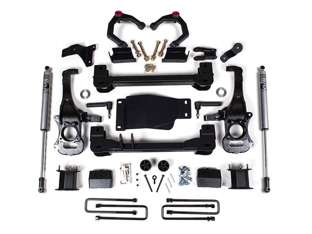 Zone C67 4" 2019-2024 Chevy Silverado 1500 4WD Lift Kit w/Upper Control ...