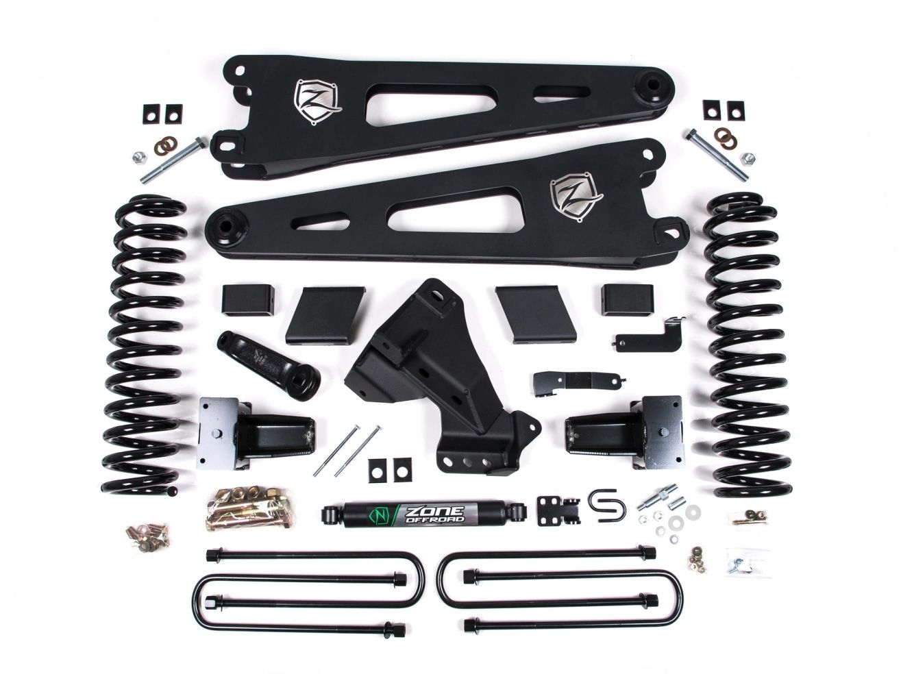 Zone F127 / F128 7" 2023-2026 Ford F250/F350 4WD Radius Arm Lift Kit ...