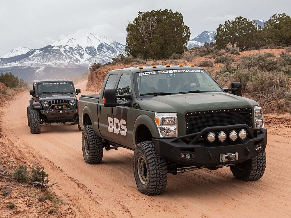 BDS Suspension 1596FPE 4" Lift Kit 2011-2016 Ford F250/F350 Diesel 4WD ...