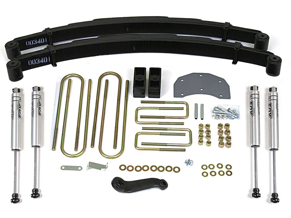 BDS Suspension 308H 4" 1980-1996 Ford F350 4WD Lift Kit | Jack-It