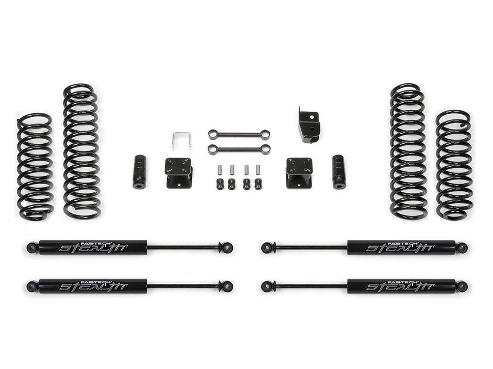Fabtech K4048 3" 2007-2018 Jeep JK 4WD 4 door Sport Lift Kit | Jack-It