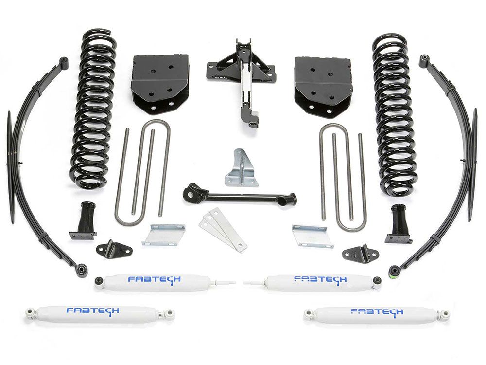 Fabtech K2127DL 8" Basic Lift Kit Ford F250/F350 2008-2016 | Jack-It