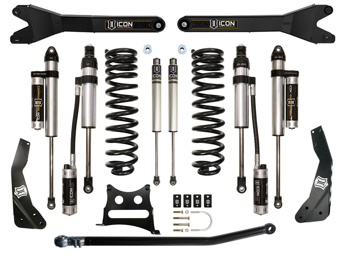 Icon K62505 Stage 6 2.5" 2005-2016 Ford F250/F350 4wd Suspension Lift ...