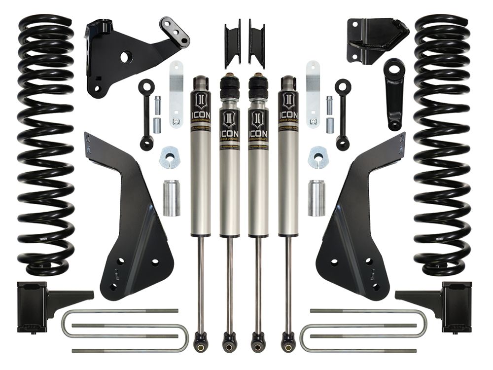 Icon Vehicle Dynamics 2008-2010 Ford F250 F350 Lift Kit 7 inch K67200 ...