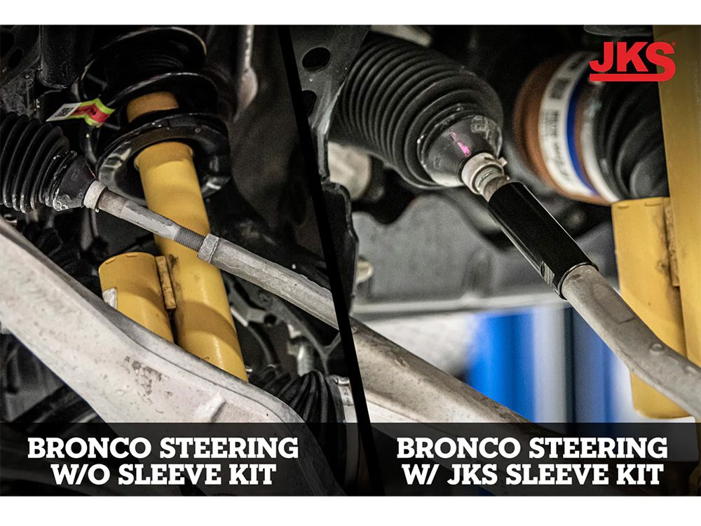 JKS 9700 Bronco 2021-202 Ford Tie Rod Steering Sleeve Kit | Jack-It
