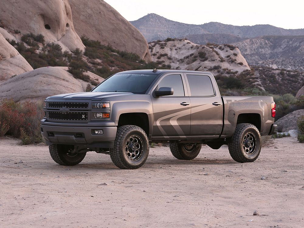 Fabtech K1067/K1068 Basic GEN I Forged Steel Lift Kit GMC Sierra 1500 ...