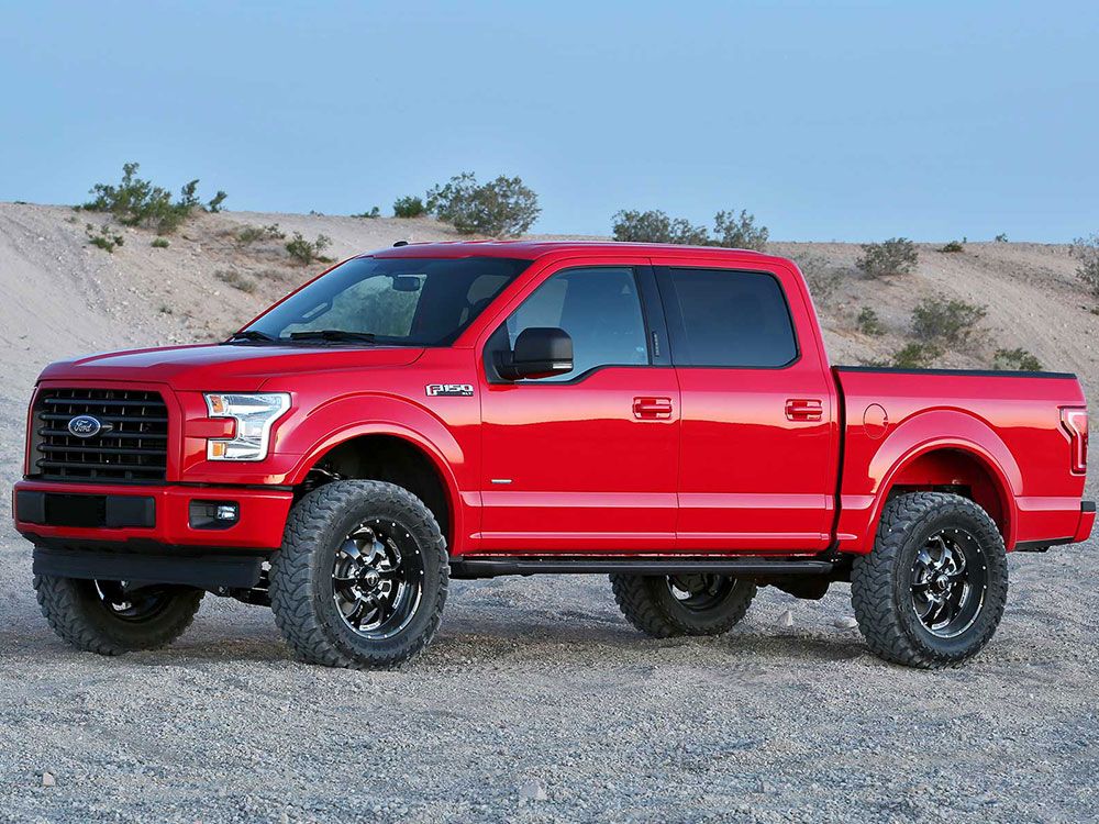 Fabtech K2196DL K2193DL Ford F150 4" Performance Lift Kit w/ 2.5 ...