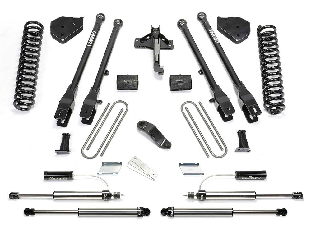 Fabtech K2290DL 4" 4 Link Lift Kit w/ Dirt Logic Resi Shocks | Jack-It