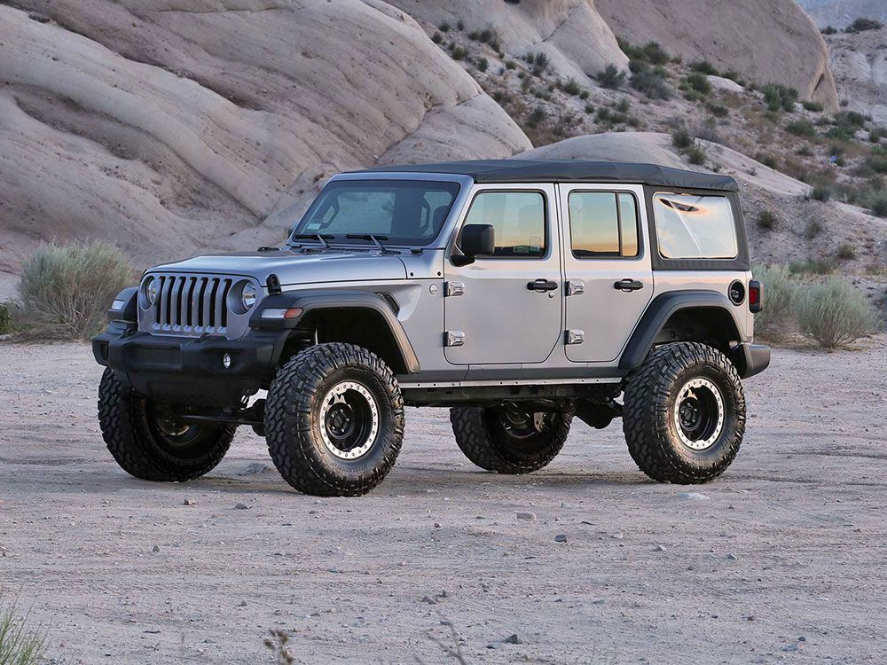 Fabtech K4140M / K4140DL 5" Jeep Wrangler JL Trail System Lift Kit | Jack-It