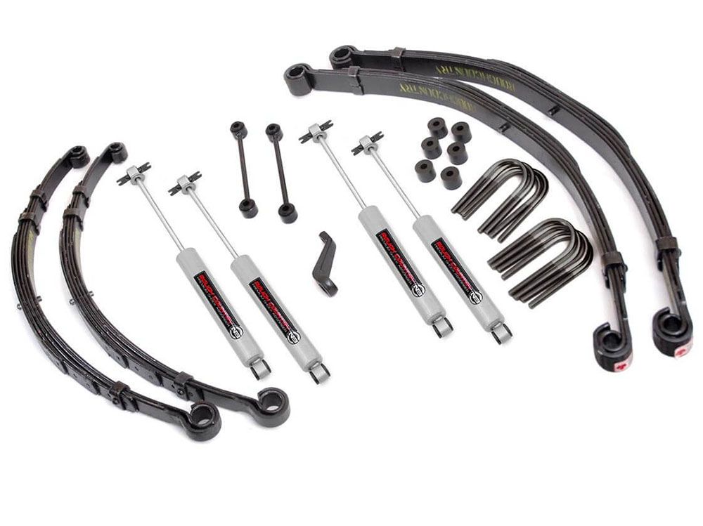Rough Country 675-76-8130 4" 1976-1981 Jeep CJ5 and CJ7 4WD Lift Kit ...