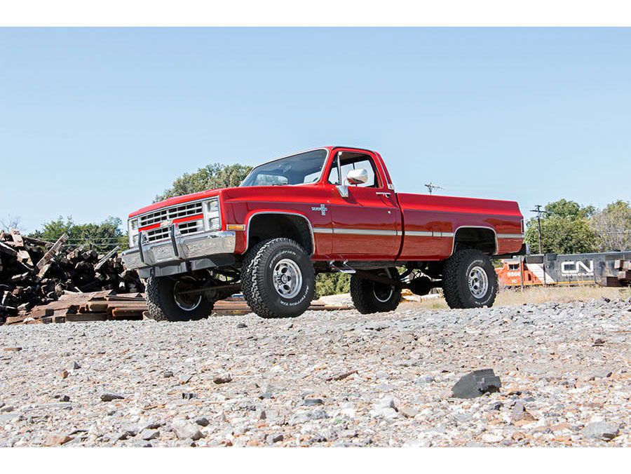 Rough Country 19530 4" 1973-1976 GMC Jimmy 4WD Lift Kit w/ 52" Rr ...