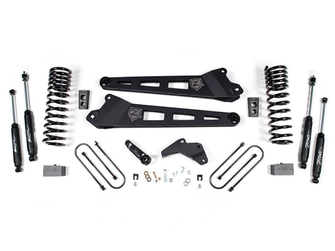 Zone D65 4" 2013-2018 Dodge Ram 3500 4WD (gas engine) Suspension Lift ...