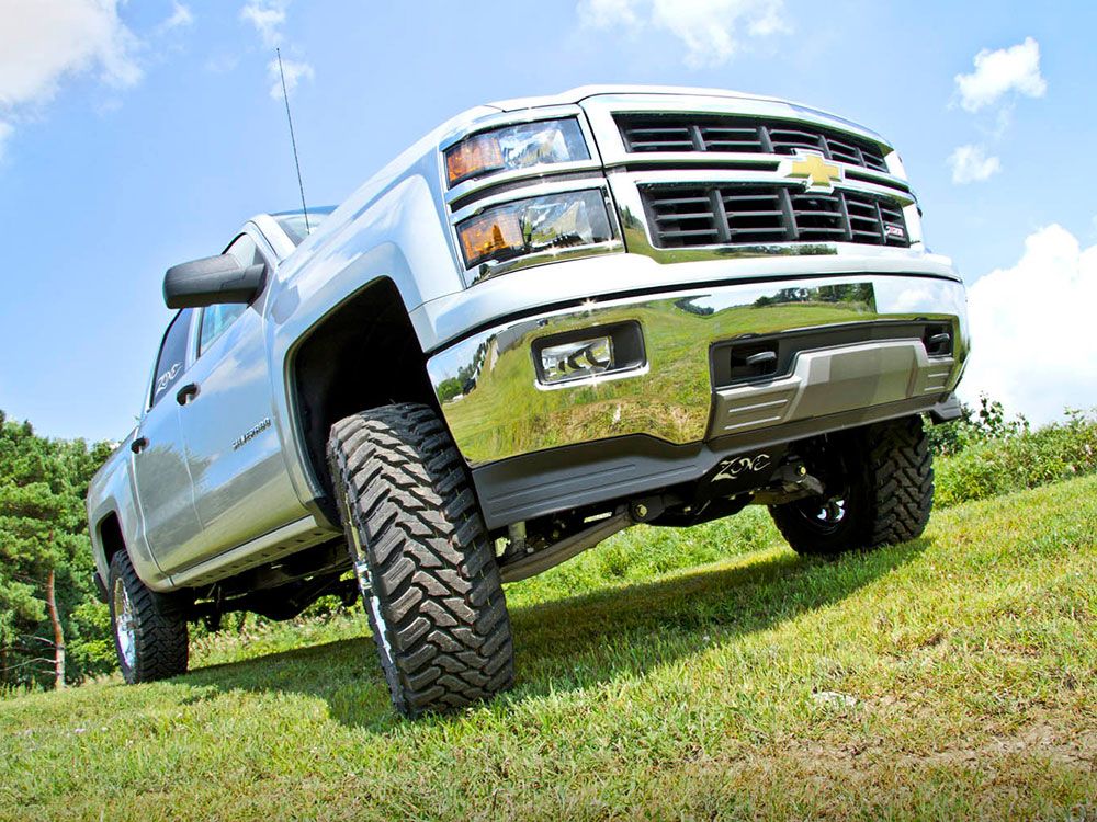 Zone C33N 6.5" 2014-2018 Chevy Silverado 1500 2WD (w/cast steel factory ...