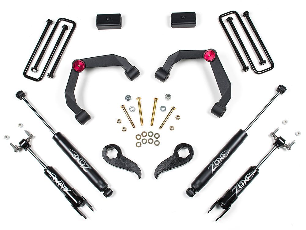 Zone C37 / C38 3" 2011-2019 Chevy Silverado 2500HD 3500HD 4WD UCA Lift ...