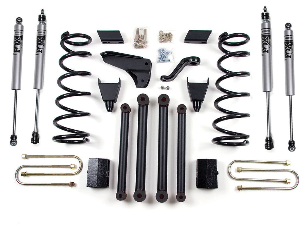 Zone D16 D18 5" 2010-2012 Dodge Ram 3500 4WD Lift Kit | Jack-It