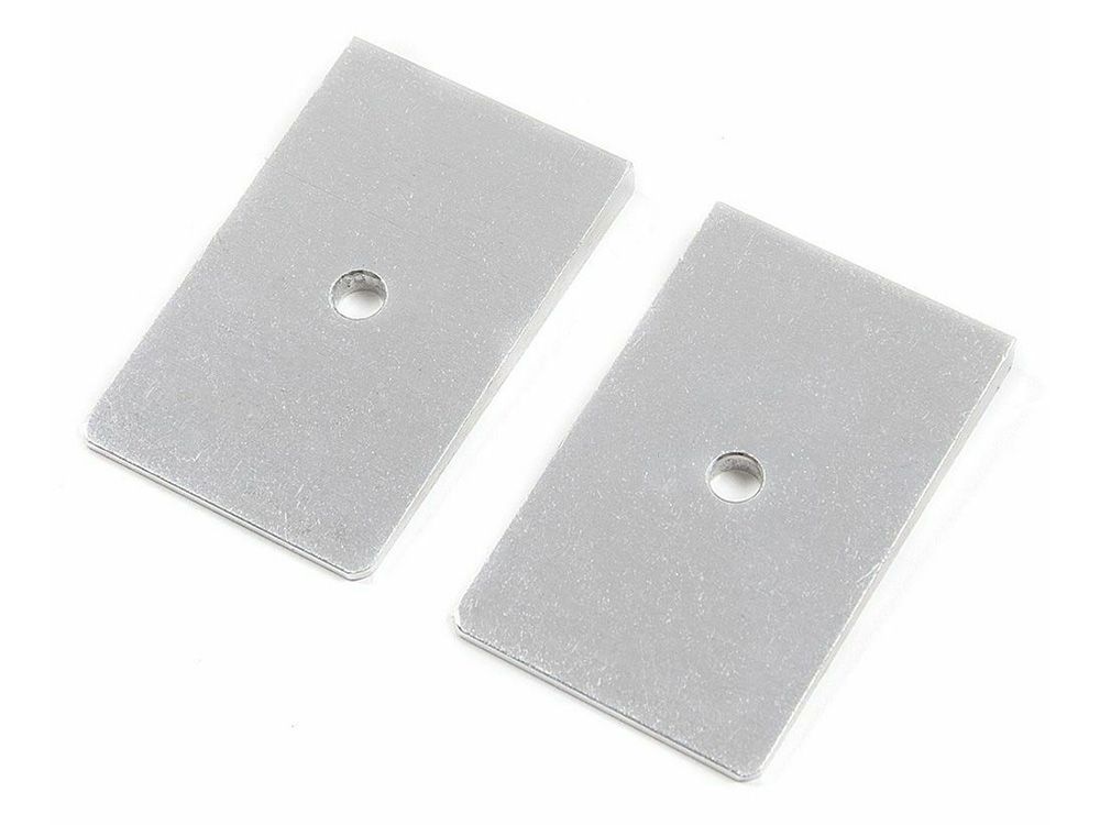 Zone U3002 6 Degree Shim 2.5" Wide - Aluminum, Zone Offroad | Jack-It