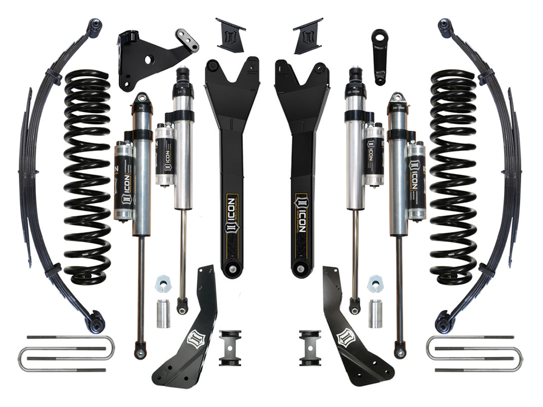 Icon Vehicle Dynamics 2011-2016 Ford F250 F350 Lift Kit 7 inch K67300 ...